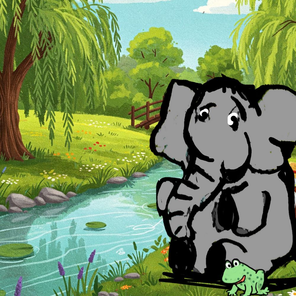 The Frog Who Comforted an Elephant